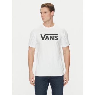 Vans T-Shirt Classic VN000GGGYB21 Wei&szlig; Classic Fit