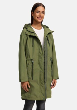 Marikoo Outdoorjacke Megumii mit weichem Teddyfell innen
