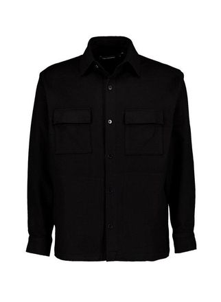 Karl Lagerfeld Herren Hemden schwarz Kent