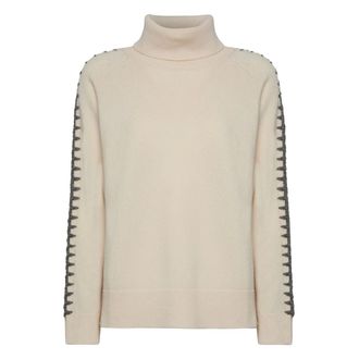 Elena Miro Damen, Strickwaren, Beige, MGr&ouml;&szlig;e