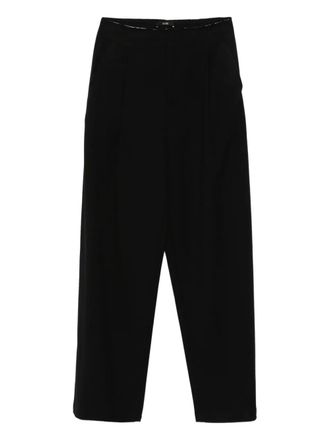Eleh pantalon à poches plissées - Noir