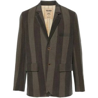 Uma Wang UMA Wang, Homme, Vestes, Multicolore, Taille: M Blazer en Laine Taupe
