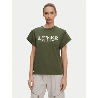 Pinko T-Shirt 104605 A2D1 V49 Gr&uuml;n Regular Fit