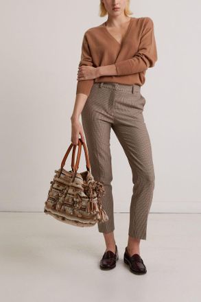 Gerard Darel Pantalon tailleur d&eacute;contract&eacute; - ETANN - Marron