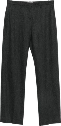 Khaite Hunter Pant - Femme - Pantalons - Gris - Taille: 34 FR