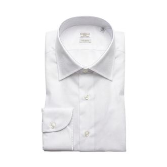 Borriello Homme, Chemises, Blanc, Taille: 2XL Chemise Oxford L&eacute;g&egrave;re 22000