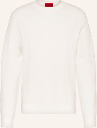 HUGO BOSS Hugo Pullover Simo weiss