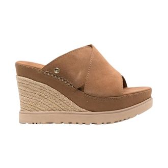 UGG Ugg, Femme, Chaussures, Beige, Taille: 41 EU Mules &agrave; talons