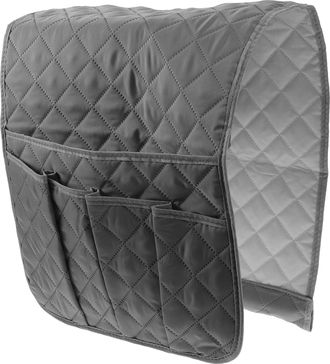 Valiclud Sofa Armlehnen Organizer Tasche mit Großem Fassungsvermögen Abnehmbar und Robust Praktische Aufbewahrung für Fernbedienungen Handy Snacks und Zusätzli