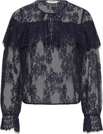 Part Two Femme, Blouses et Chemises, Bleu, Taille: 40 FR Blouses
