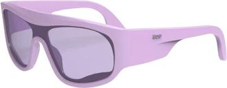 Retro Superfuture Homme, Accessoires, Violet, Taille: ONE Size Ufo Lunettes de soleil