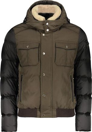 Moorer Homme, Vestes, Vert, Taille: M Bomber dhiver moderne