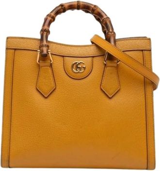 Gucci Pre-owned Diana - Femme - Pre-owned - Jaune - Taille: ONE Size