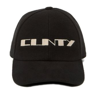 Rick Owens Homme, Accessoires, Noir, Taille: S Casquette de baseball Concordians