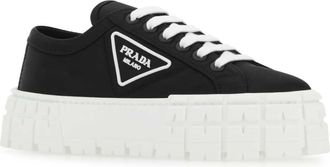 Prada Womens Black Nylon Sneakers F0632