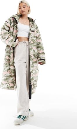 Superdry Peignoir imperméable - Camouflage rose