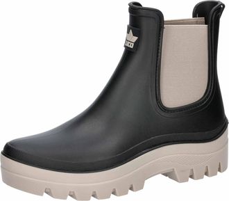 Lico Damen Neptuna Gummistiefel, Schwarz/Beige, 40 EU