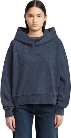 G-Star 8719965012981 Washed a Line Script HDD SW WMN, Bleu (Osaka Blue Smokey GD D27726-d969-h598), L