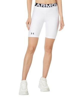 Under Armour HeatGear Authentics Short 20,3 cm, blanc/noir, Taille XS