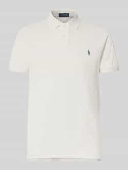 Polo Ralph Lauren Custom Slim Fit Poloshirt mit Label-Stitching