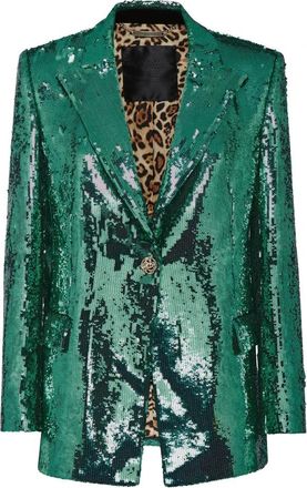 Philipp Plein Damen, Jacken, Grün, MGröße