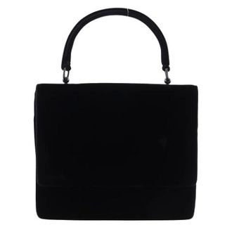 Prada Sac &agrave; main Vintage en daim Pre-owned - Femme - Pre-owned - Noir - Taille: ONE Size