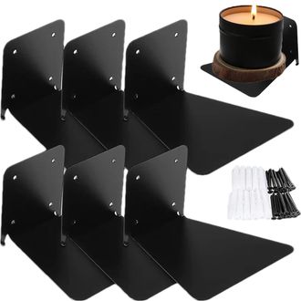 Generic Wandregale - unsichtbare B&uuml;cherregale, Metallregale zur Wandmontage, Wandregale aus Metall, B&uuml;cherregale, schwebendes f&uuml;r Klassenzimmer