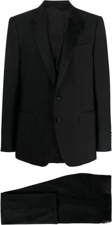Dolce & Gabbana Homme, Costumes, Noir, Taille: M Costume &agrave; revers ch&acirc;le
