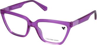 Calvin Klein Jeans Femme, Accessoires, Violet, Taille: 54 MM Ckj23648 Optical Frame