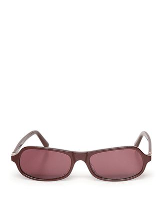 Miu Miu Lunettes De Soleil - Rouge