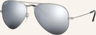 Ray-Ban Sonnenbrille rb3025 Aviator silber