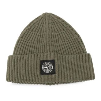 Stone Island Beanies - unisex - Accessoires - Vert - Taille: ONE Size