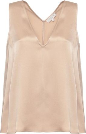 Antonelli Femme, Tops, Beige, Taille: 36 FR Bergamo Top