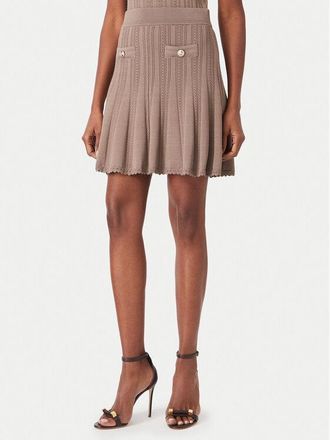 Guess Minirock W6YD21 Z0971 Dunkelbeige Regular Fit