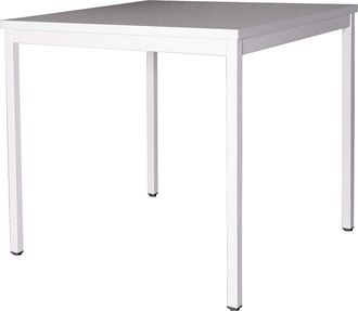 Szagato Schreibtisch (Stahl) LxB: 80x80 cm, lichtgrau, Marke: Szagato (Arbeitstisch, B&uuml;rotisch, Druckertisch B&uuml;ro-M&ouml;bel Arbeitszimmer Computertisch Schreibtis