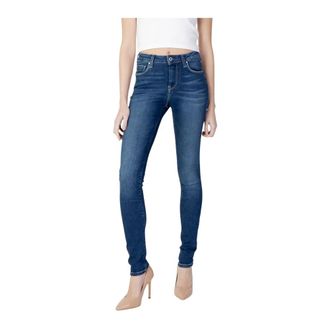 Pepe Jeans London Blaue Lacy Skinny Jeans - - Jeans - Damen - Blau - W25 L30