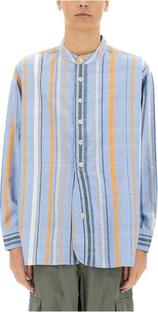 Nigel Cabourn Homme, Chemises, Multicolore, Taille: M Omtc 6 Tunic Shirt