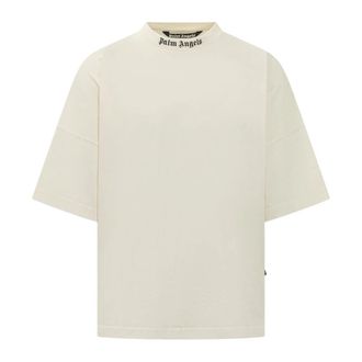 Palm Angels T-Shirts - - Tops - Herren - Wei&szlig; - L