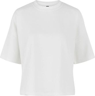 Pieces Damen Pcchilli Summer 2/4 Loose Sweat Noos Shirt, Bright White, L EU