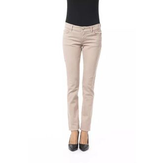 Byblos Slim Fit Hose - - Trousers - Damen - Beige - W25