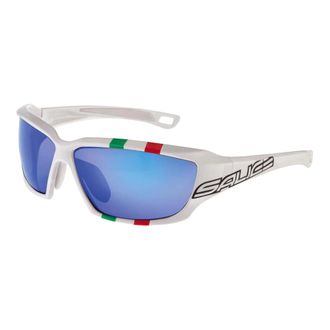 Salice unisex, Accessoires, Multicolore, Taille: ONE Size Blanc/Rw Bleu Idro Cat Lunettes de soleil