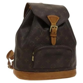 Louis Vuitton Pre-owned Toile sacs-dos - Femme - Pre-owned - Brun - Taille: ONE Size
