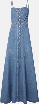 AG - Adriano Goldschmied Maxikleid Seville aus Denim