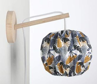 Lussiol Lussiol 350028 Wandleuchten für Bilder und Schaufenster, Holz, Blau