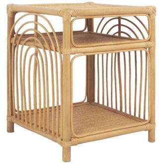 Sweeek Sweeek - Nachttisch aus Rattan 1 Ablage 1 Nische