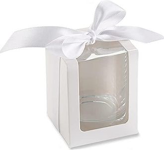 Kate Aspen Kateaspen Schnapsglas weiß (12er Set) Geschenkbox