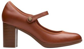 Clarks Femme Bayla Lily, Marron Clair/Cuir, 39.5 EU