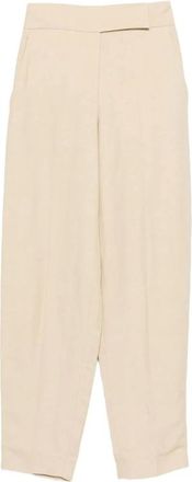 Joseph Femme, Pantalons, Beige, Taille: 38 FR Wide Pantalons