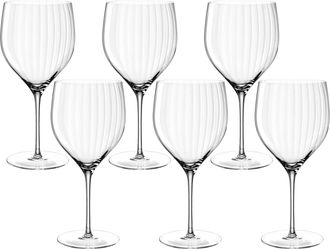 Leonardo Poesia Cocktailglas 6er Set, spülmaschinengeeignete Getränkegläser für Mixgetränke, Höhe 23 cm, 750 ml, 069166