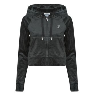 Juicy Couture Madison Classic Velour Hoodie With Juicy Logo